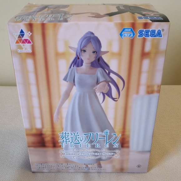 Sega | Toys | Sega Luminasta Freiren In Vorig Figure White Dress | Poshmark